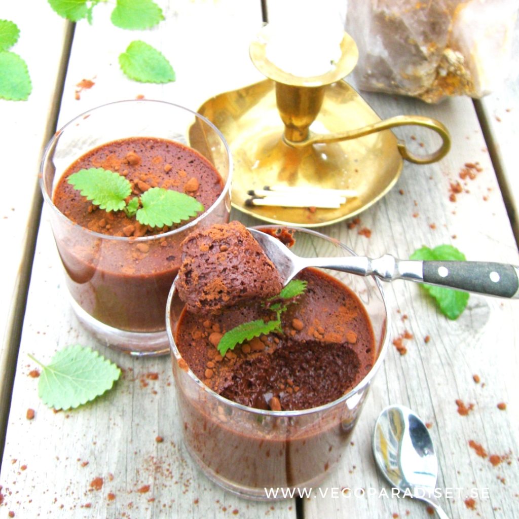 Vegansk Chokladmousse - VegoParadiset